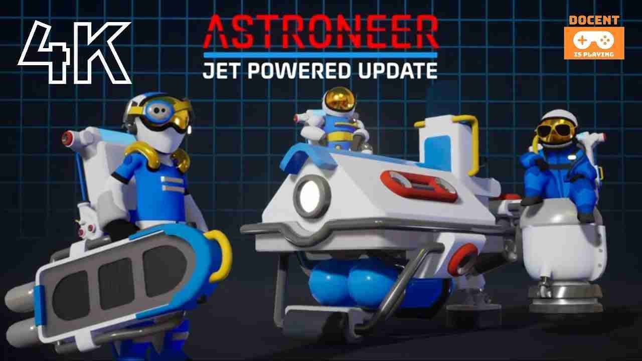 Astroneer Jet Powered Update – How to unlock hoverboard and VTOL | KIVIAC