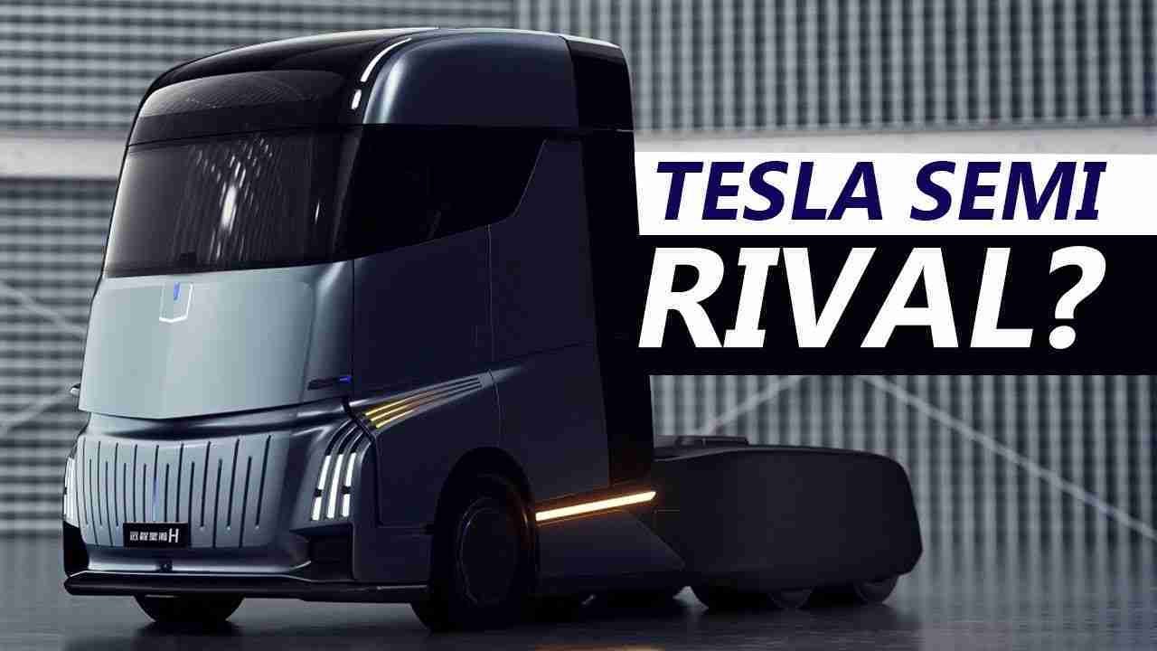 Tesla Semi Rival Geely's HOMTRUCK from Farizon Auto -The Ultimate ...