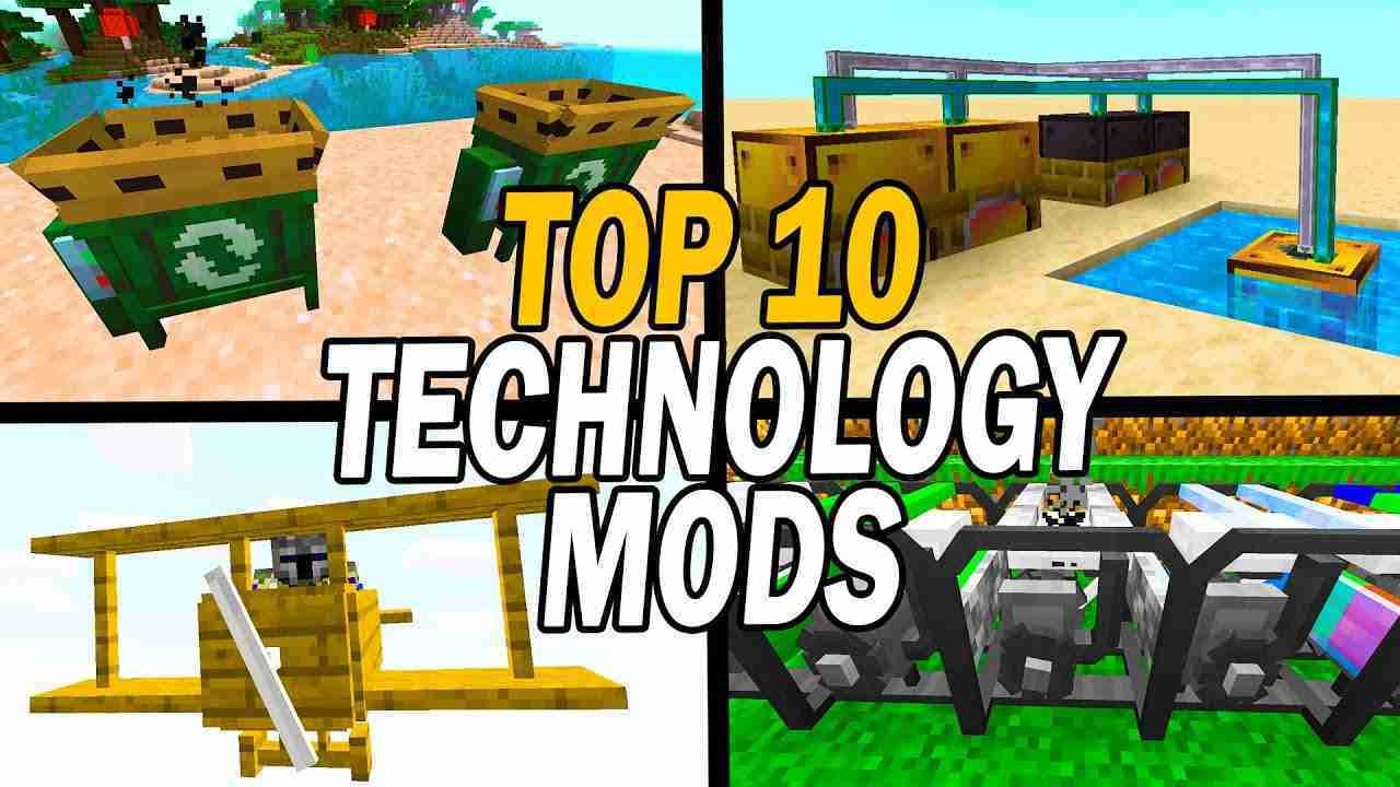 Top 10 Minecraft Technology Mods #3 (Factory, Energy, Processing ...