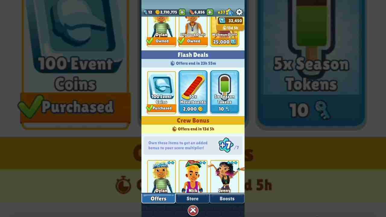 SUBWAY SURFERS ||?KIM GET FREE ?EVENT COINS &?? HOVERBOARDS ||? # ...