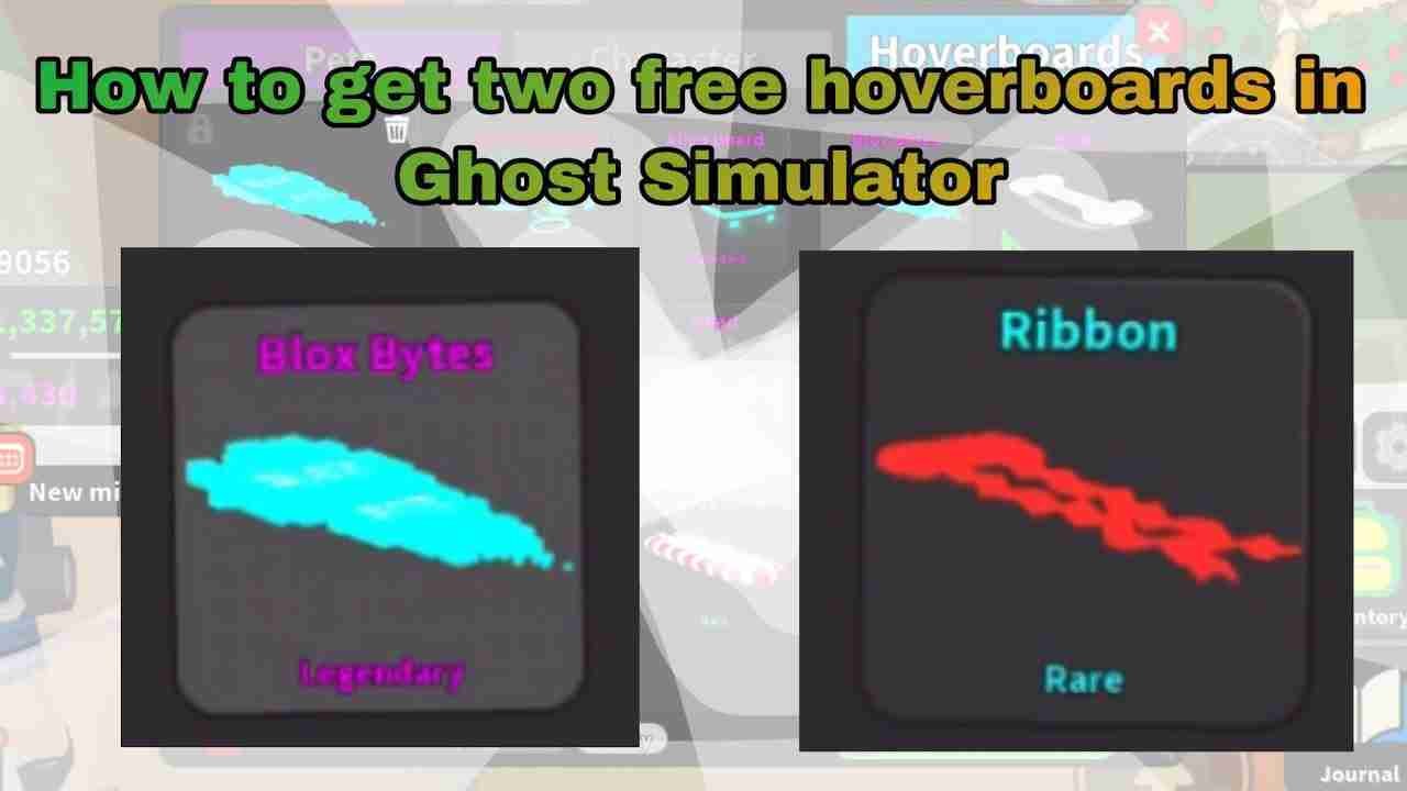 (Expired) HOW TO GET TWO FREE HOVERBOARDS IN GHOST SIMULATOR | Roblox ...