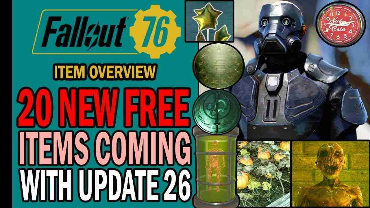 20 NEW FREE Items Coming with Update 26! (Covert Armor, Tubes & More ...