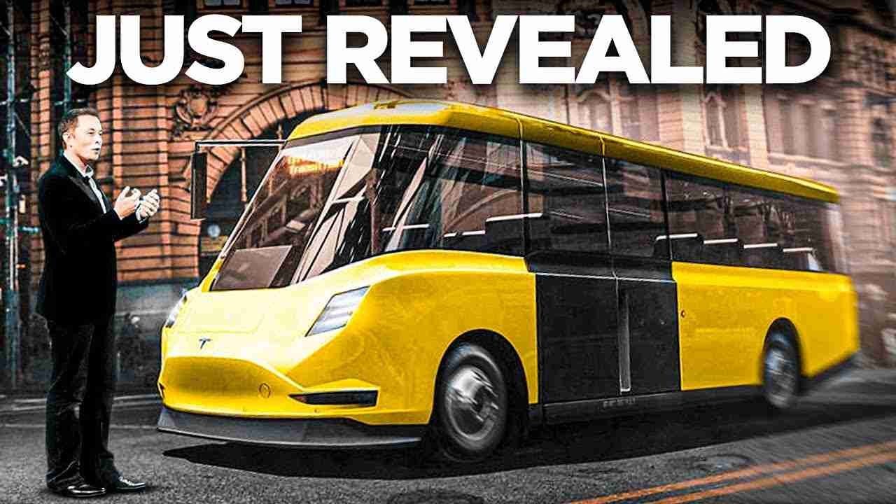 Elon Musk JUST ANNOUNCED Tesla's First City Transit Bus Is In ...