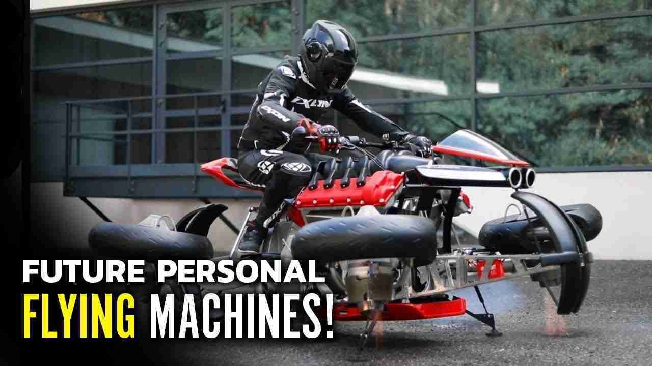 Top 12 INSANE Personal Flying Machines Of The Future | KIVIAC