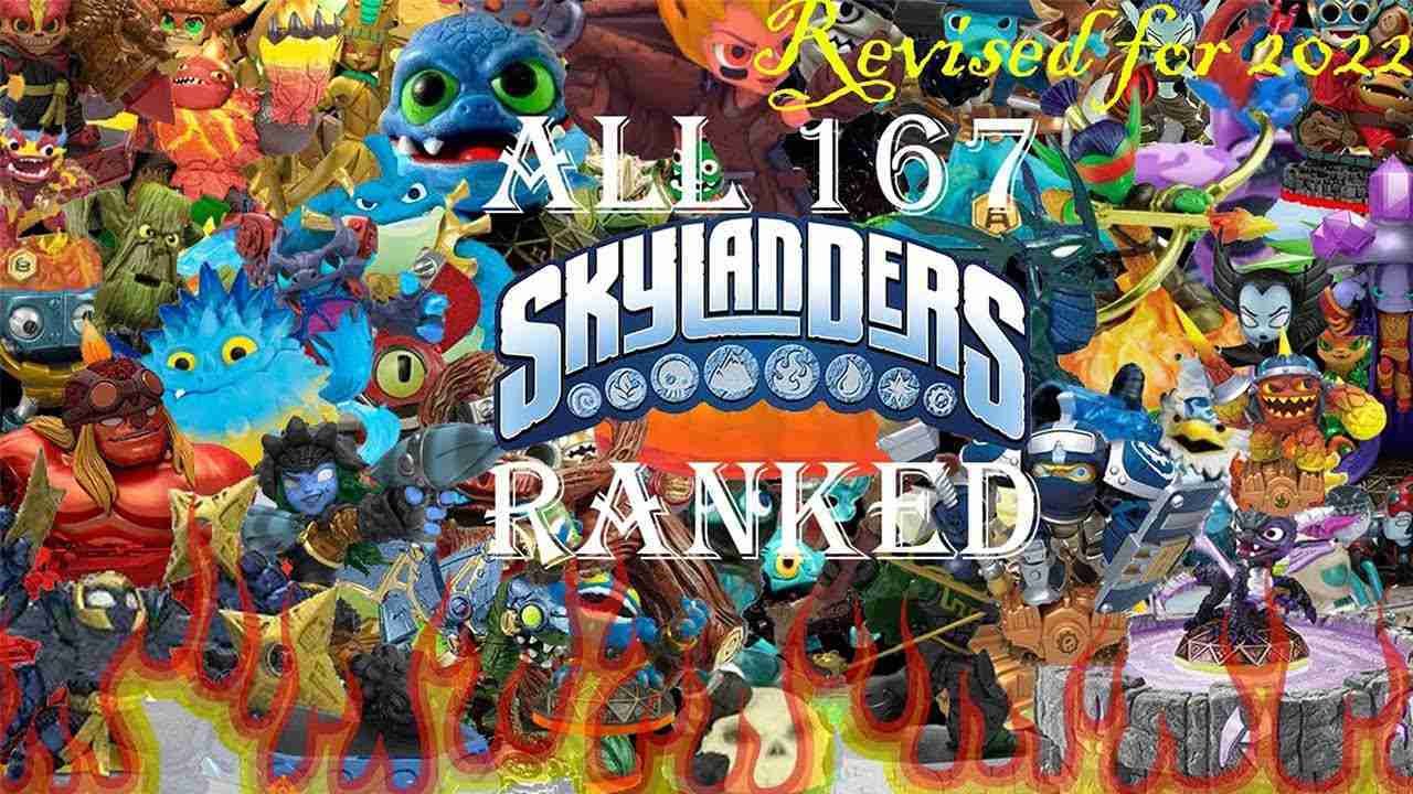 ALL 167 Unique Skylanders RANKED From Worst To Best!! (As Revised For ...