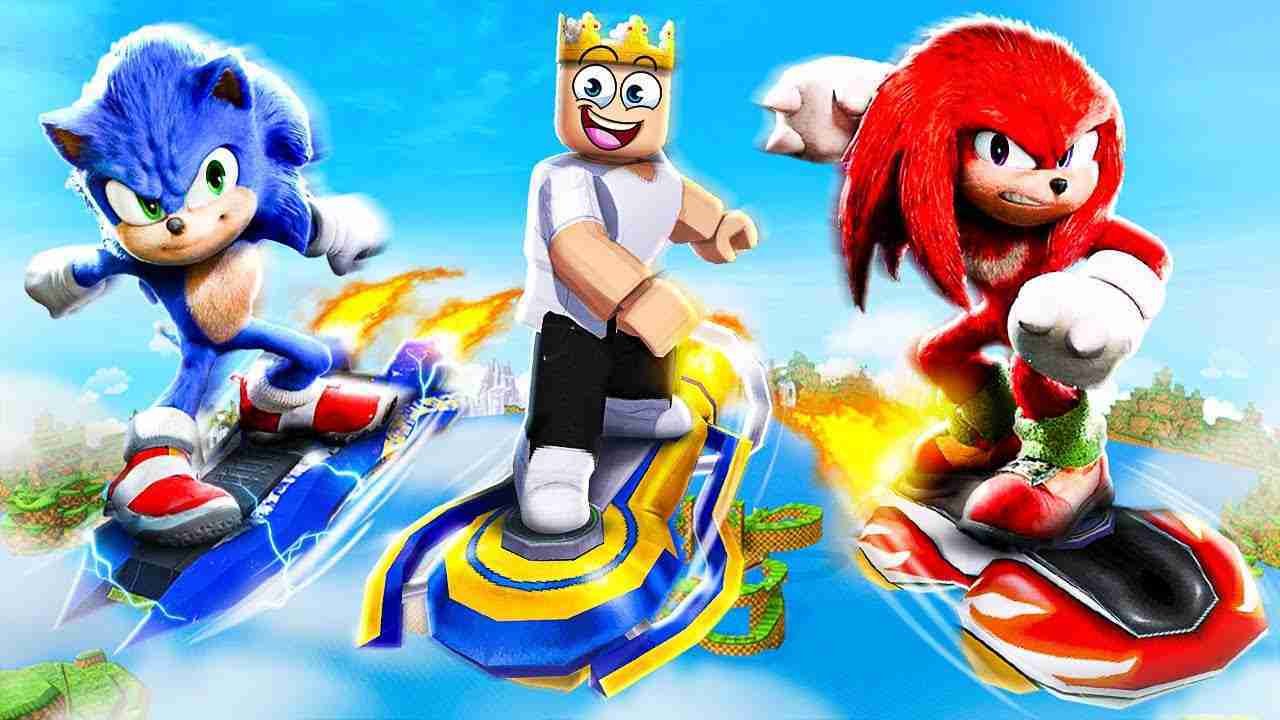 NEW SONIC HOVERBOARD In Roblox (Sonic Simulator) | KIVIAC